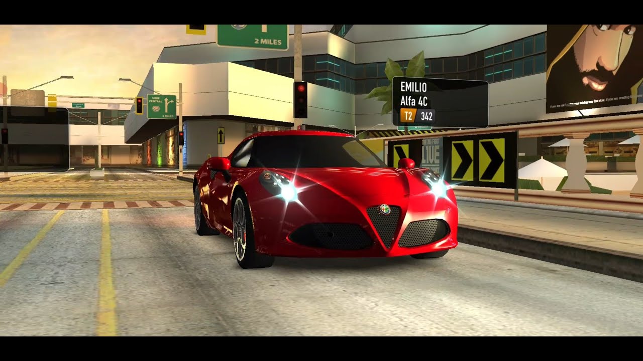 CSR racing the Twins 4C Alfa Romeo - YouTube