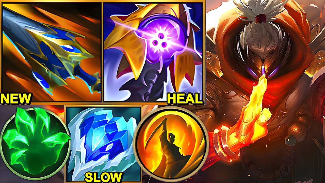 Wild Rift China Jax Top - NEW Sundered Sky JAX Build Runes - God Staff ...