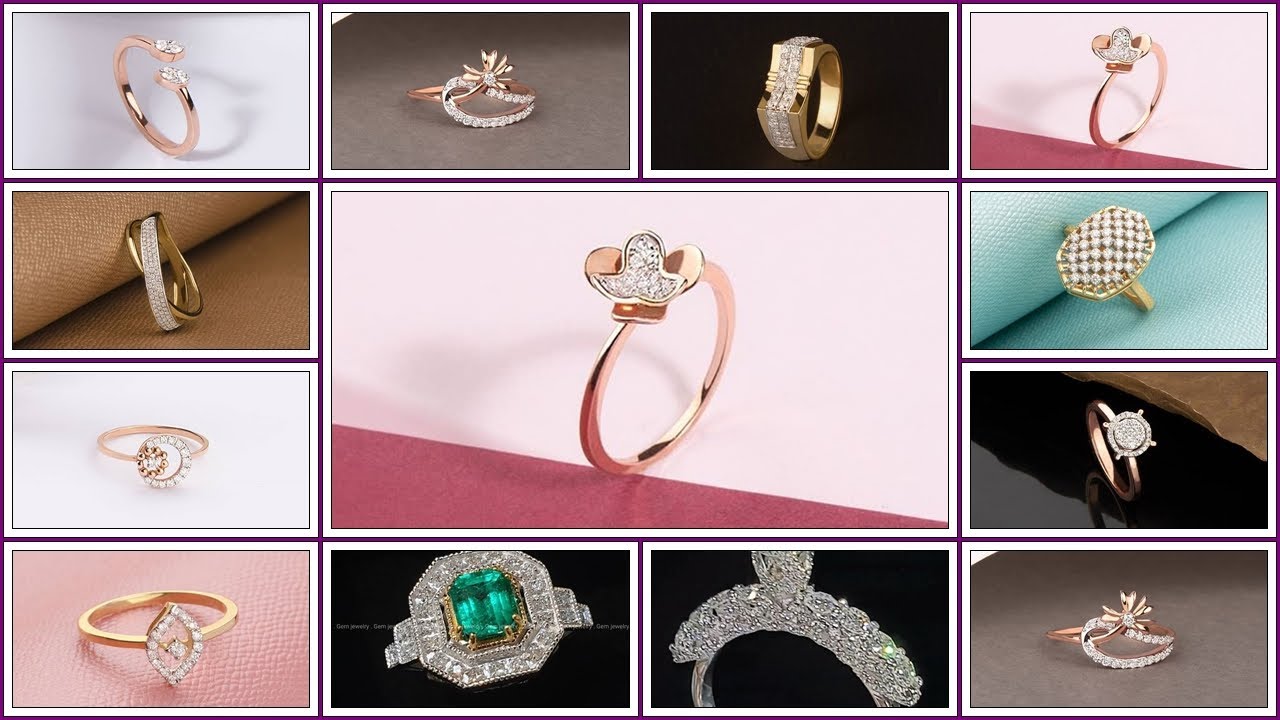 Latest Rings Designs 2020 || New Beautiful diamond ring collection for ...