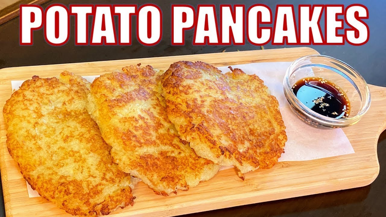 Easy Potato Pancake Recipe! | Gamja Jeon (감자전) - YouTube