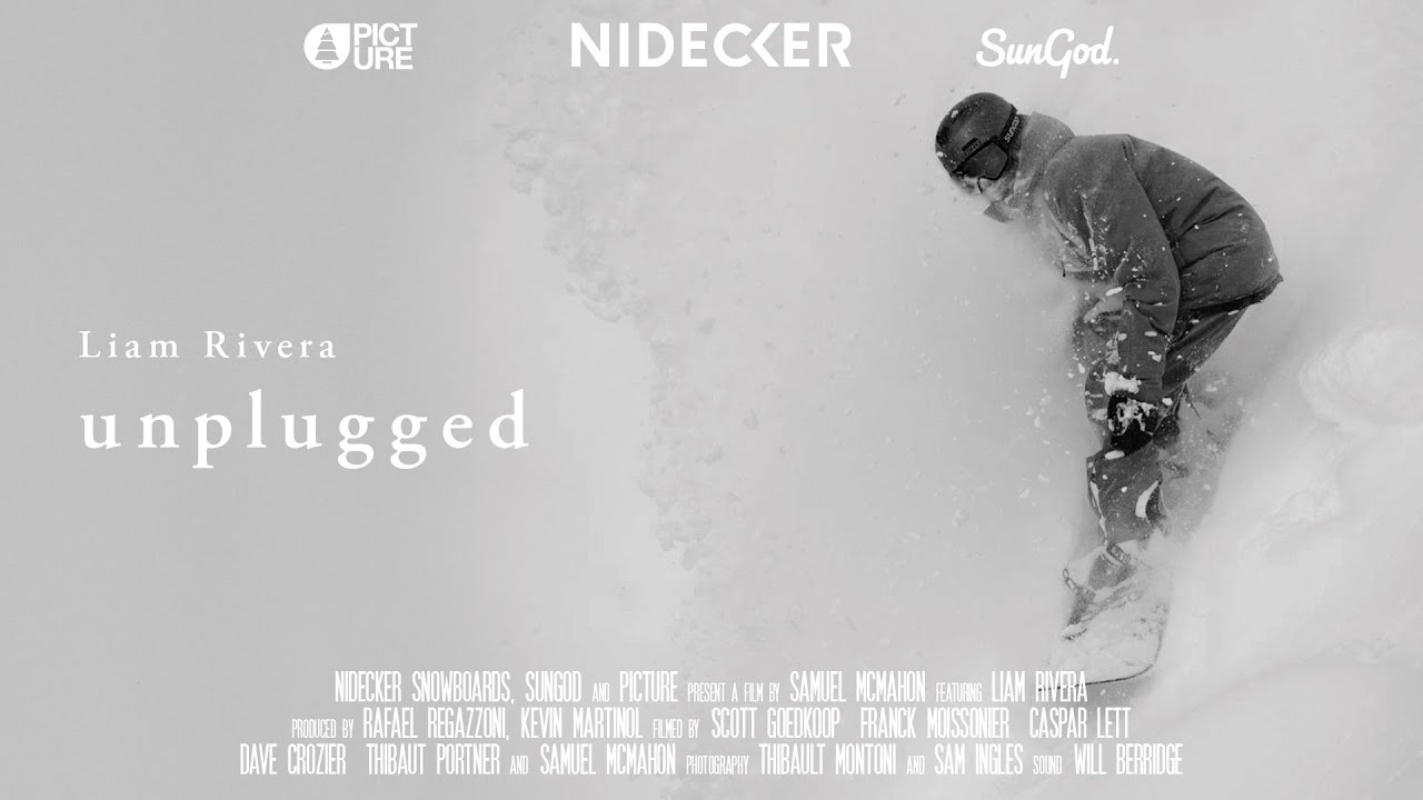 Liam Rivera Freeride Snowboarding Raw Audio - Unplugged - YouTube
