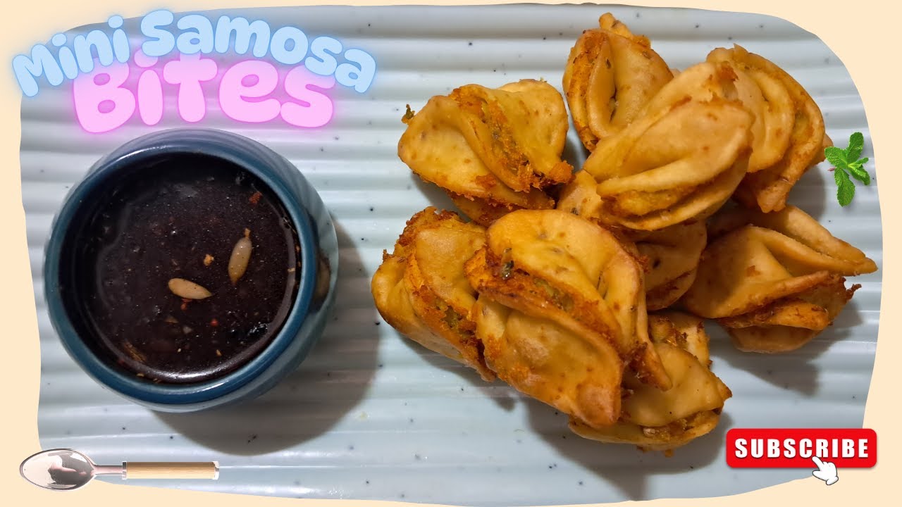 Holi Special Mini Samosa Bites Recipe | Holi Special Crispy Evening ...