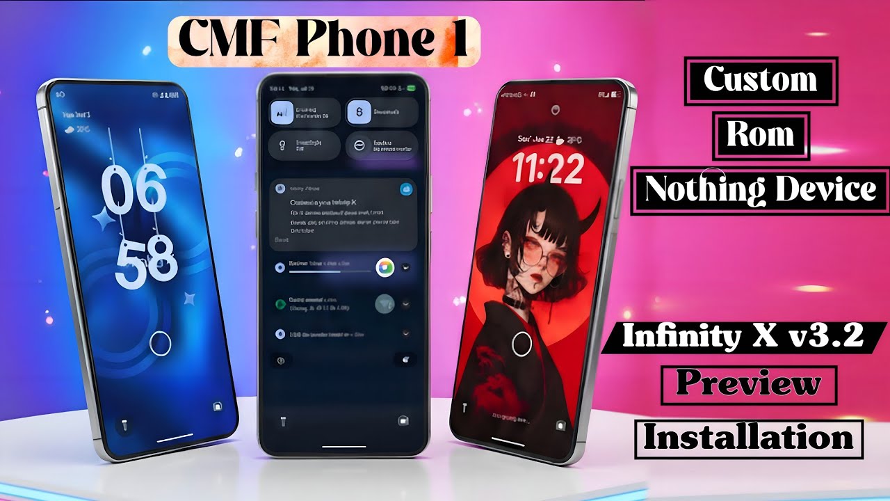 Custom Rom For CMF Phone 1 | Infinity X v3.2 | Custom Rom Preview ...