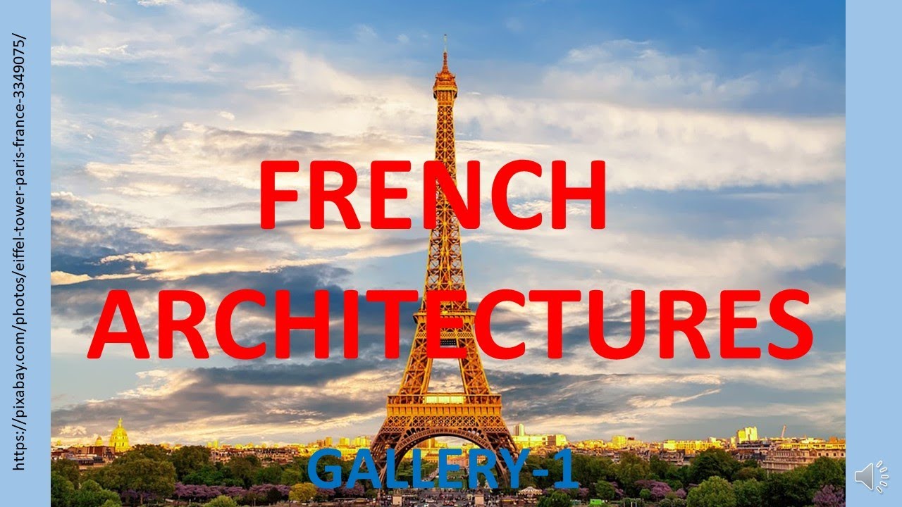 French Architecture 1| City view | Skyscrapers | Sculptures ...