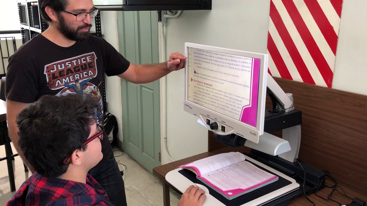 Ayudas técnicas para las personas con discapacidad visual: Magnificador ...