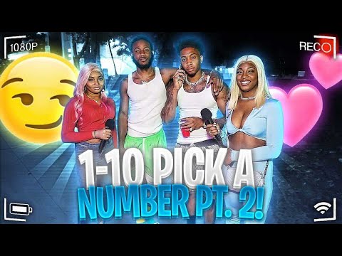 Pick a Number 1-10 Part 2. Public Interview South Beach Edition