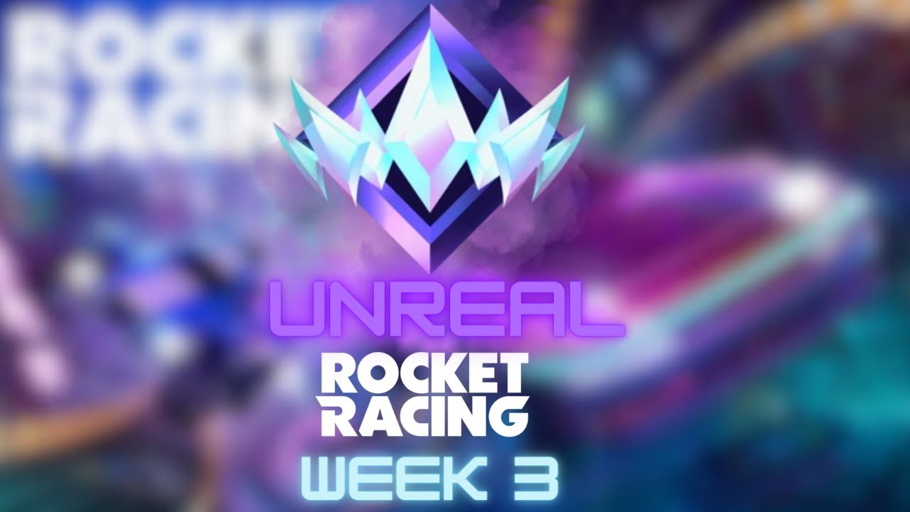 Getting to gold 2 in Fortnite Rocket racing- Team Unreal #unreal # ...