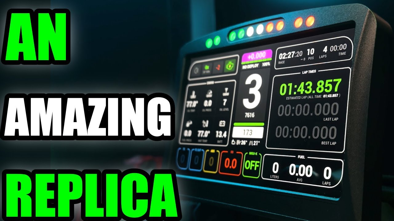 Is THIS SimRacing dashboard worth the price? Sim Dash S2 Plus DDU ...