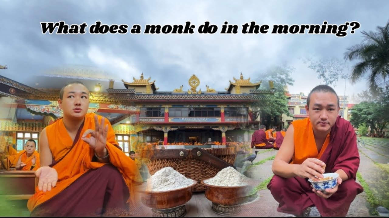 What does a monk do in the morning? - YouTube