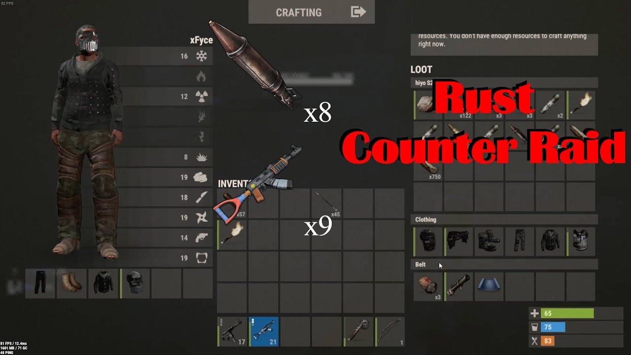 Rust Counter Raid | Rip Clan - YouTube