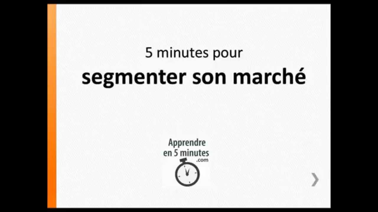 La segmentation de son marché - extrait de 30 secondes - YouTube