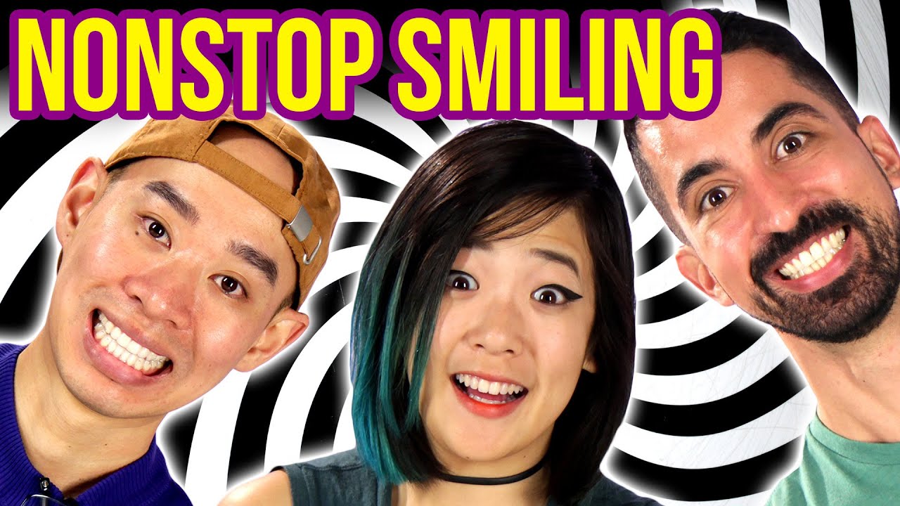 We Tried Smiling Nonstop For A Day - YouTube