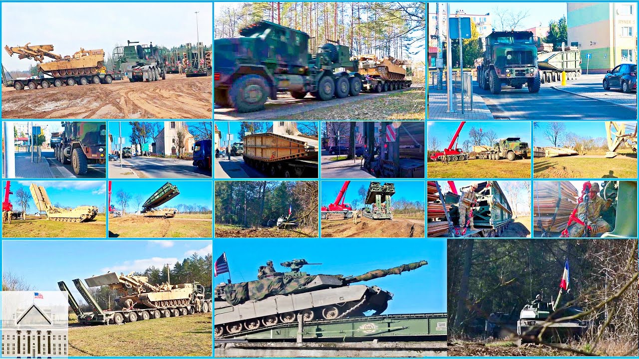 3rd Infantry Division Moves M1074 Joint Assault Bridge Systems for ...