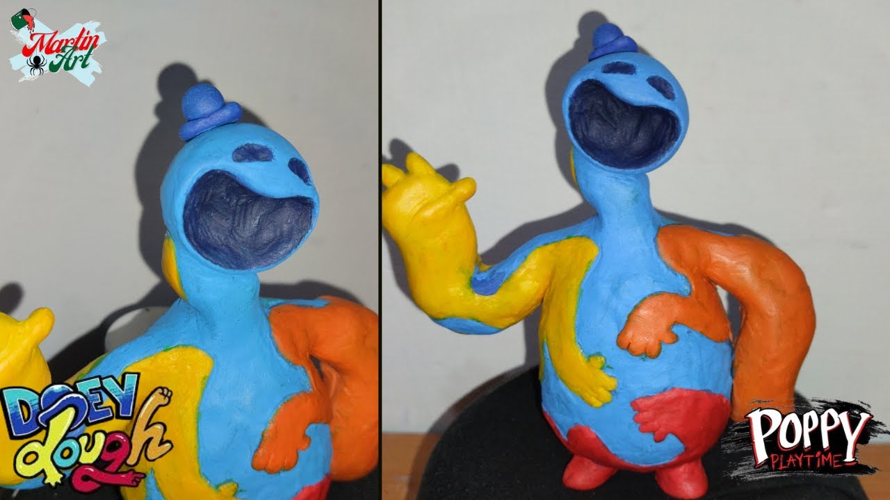 Como hacer DOEY THE DOUGHMAN Poppy playtime 4 en plastilina ¡¿DOEY MADE ...