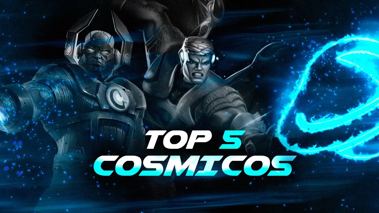 TOP 5 MEJORES COSMICOS DE MCOC - LA CLASE MAS FUERTE DEL JUEGO - YouTube