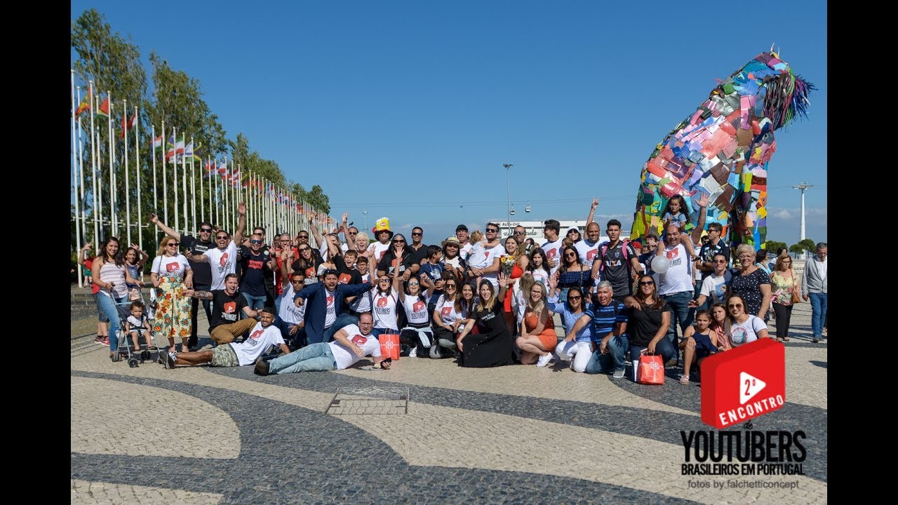 2 ENCONTRO DE YOUTUBERS BRASILEIROS EM PORTUGAL - YouTube