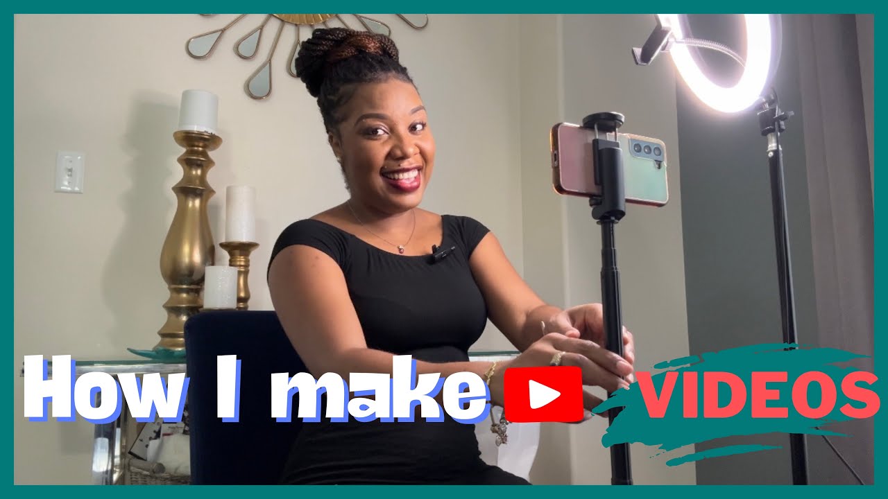 Simple and Easy YouTube Setup/ How I film my YouTube Videos with my ...