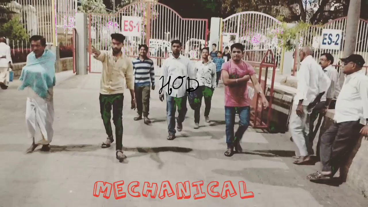 mech boys entry in college (mech boys always rock) - YouTube