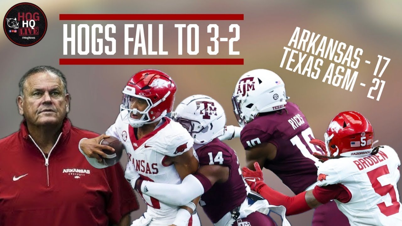 Hog HQ Live Ep #43: Hogs Go Down in Arlington. What's Next for Arkansas ...