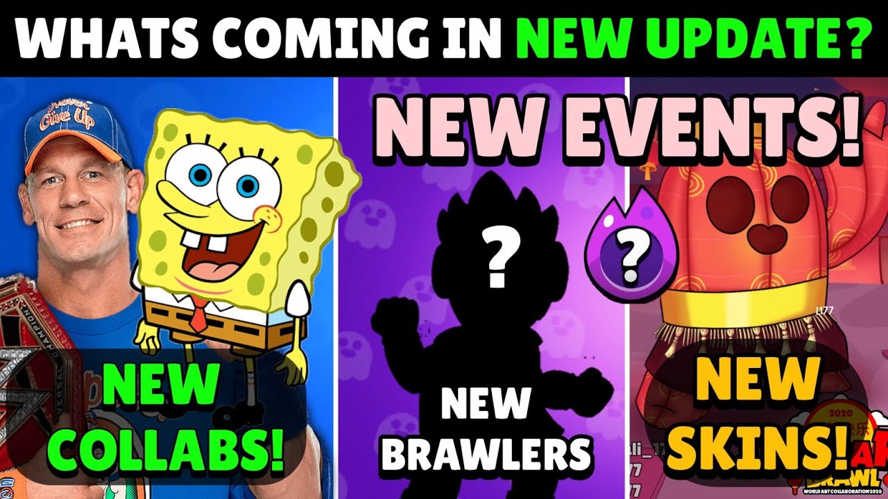 What's coming in the NEXT UPDATE? - New Brawlers, Skins, Collabs & More ...