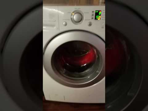 LG WM2016CW Clanking & Smoking Front Loading Washing Machine - YouTube