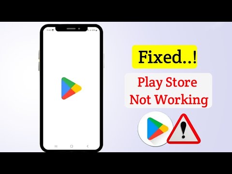 How To Fix Google Play Store Stopped working | Google play Store Not ...
