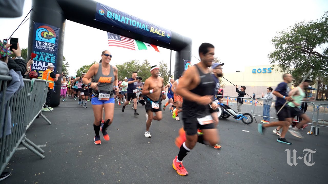 San Diego Tijuana Binational Race 2024 - YouTube