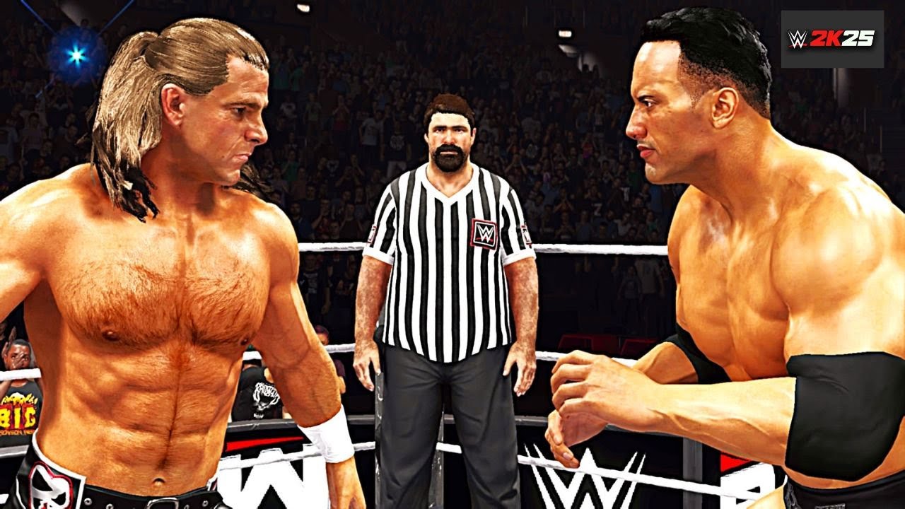 WWE 2K25 Special Guest Referee – Mick Foley - Shawn Michaels vs. The ...