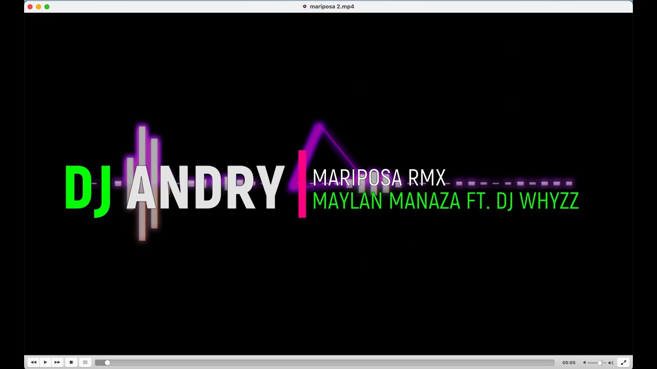 DJ ANDRY pres. MAYLAN MANAZA - Mariposa 🦋 (feat. DJ WHYZZ)🎶 - YouTube