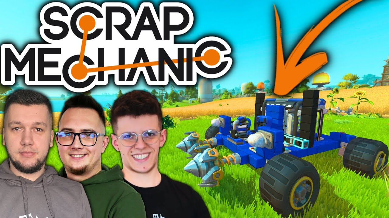 Mamy Ciuchbota!🫡 Przerabiam Drylownice! TERAZ TO JOOO😍☆SCRAP MECHANIC ...