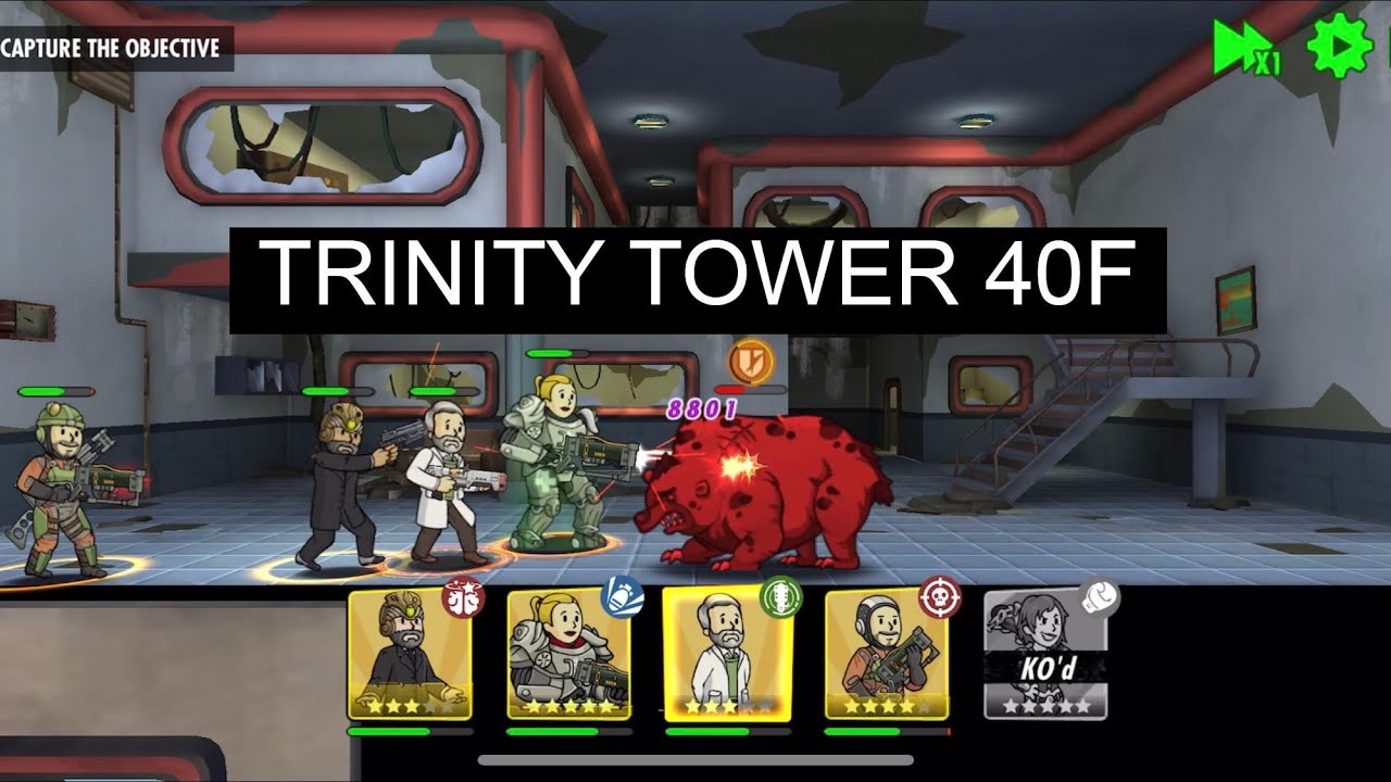 [Fallout Shelter Online] Trinity Tower 40F - YouTube