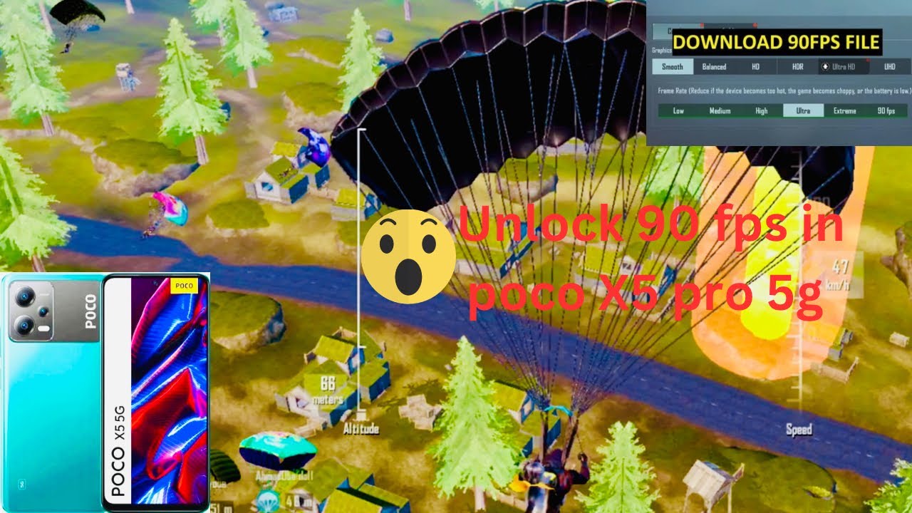 Poco x5 pro 5g pubg test 😱Unlock 90 fps in poco x3 pro 5g ⚡️#pubgmobile ...