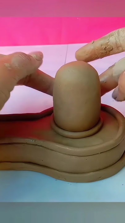 How to make shivling from clay/shivling making video/mahadev status/New shivling#viralshorts# ...