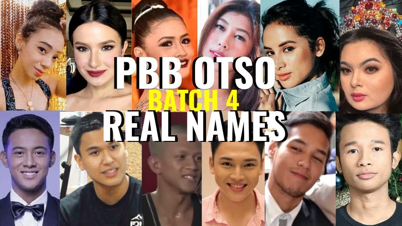 PBB OTSO Batch 4 | Ano Kaya ang REAL NAMES Nila?? - YouTube