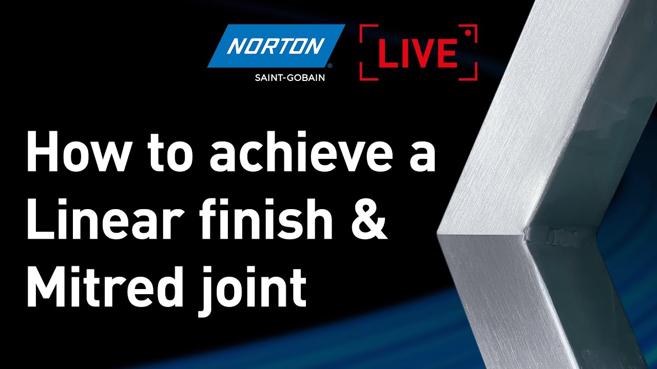 Norton Live: How to achieve a Linear Finish and Mitred Joint - YouTube
