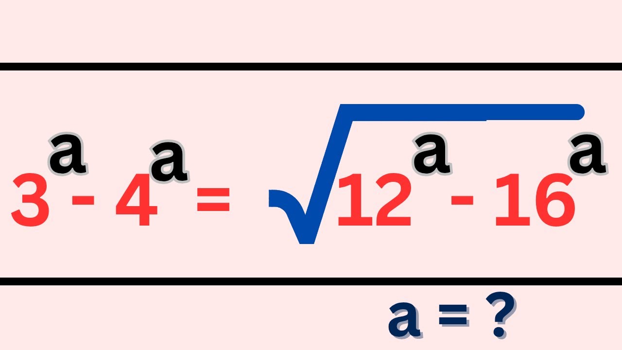 The Math Problem That Has Been Driving People Crazy! CAN YOU SOLVE FOR ...