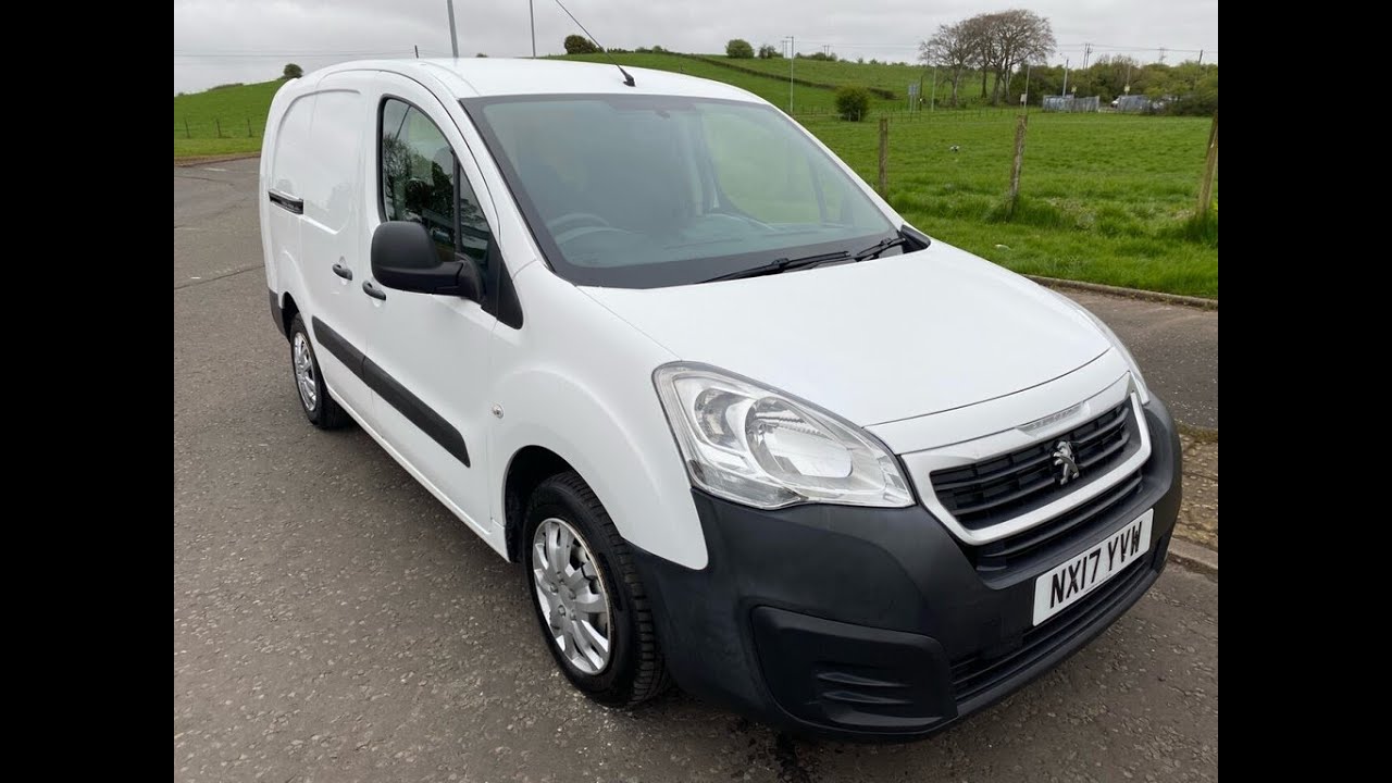 2017 Peugeot Partner Blue HDI Crc - YouTube