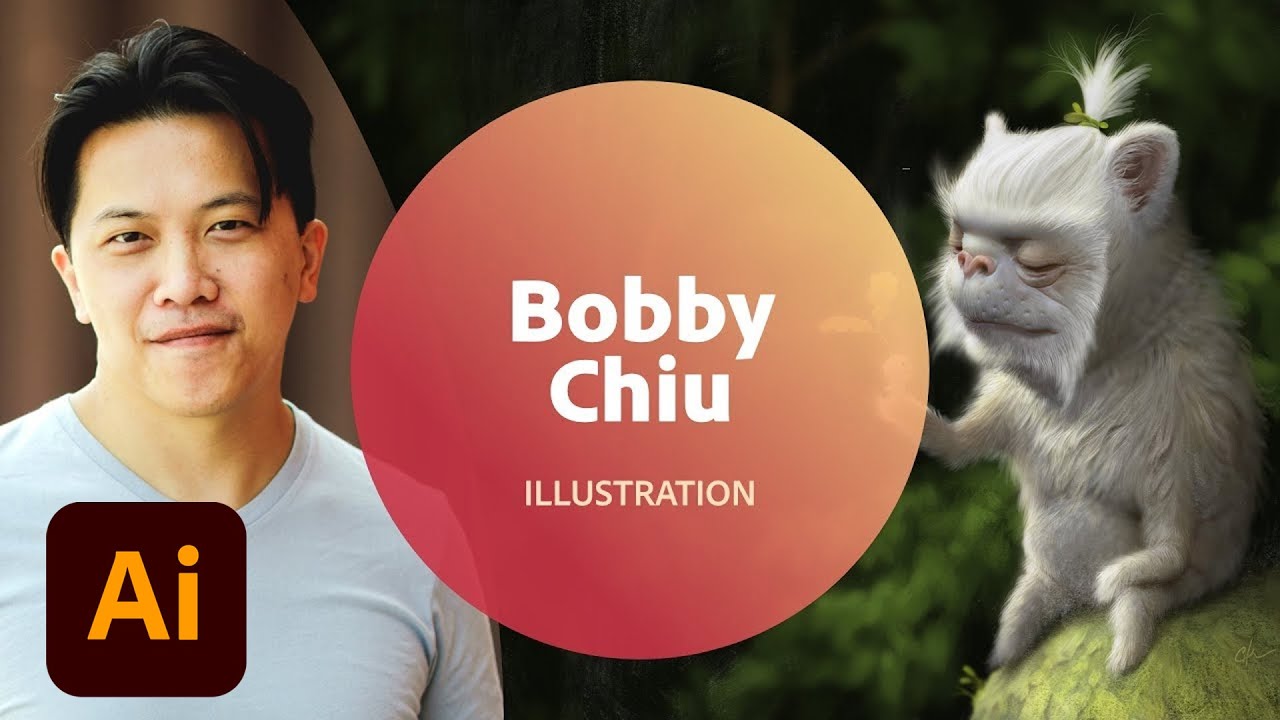 Live Illustration with Bobby Chiu - 1 of 3 | Adobe Creative Cloud - YouTube
