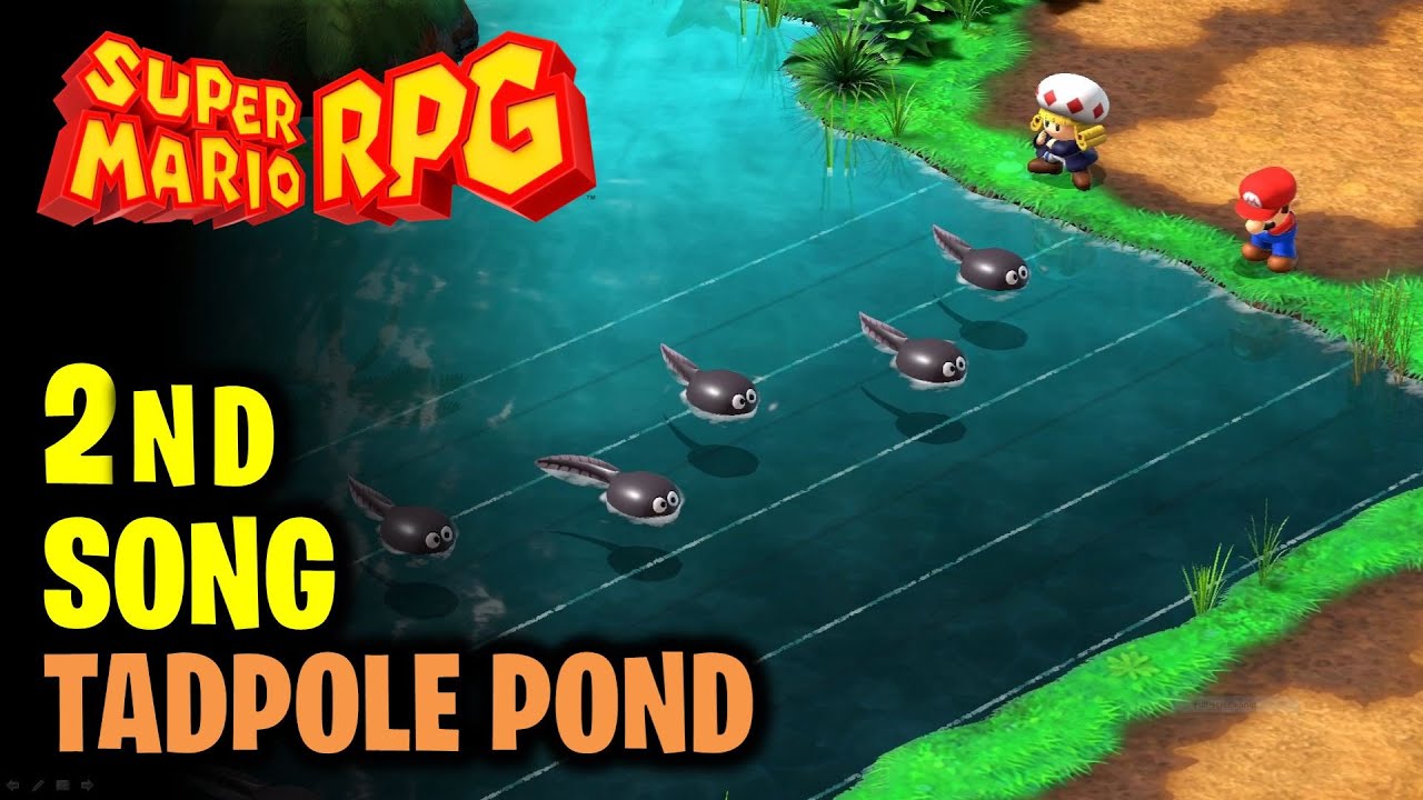Second Song - Tadpole Pond Musical Puzzle 2 | Super Mario RPG - YouTube