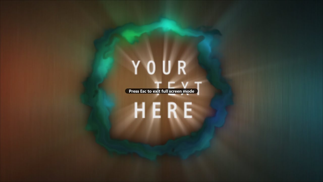 Free Intros | TEMPLATE #1 - YouTube