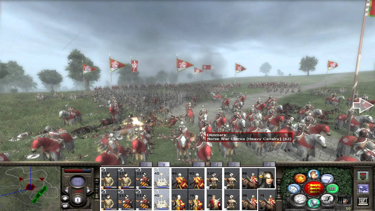 Let's play MTW2 English campaign 30 "The last big battle" - YouTube