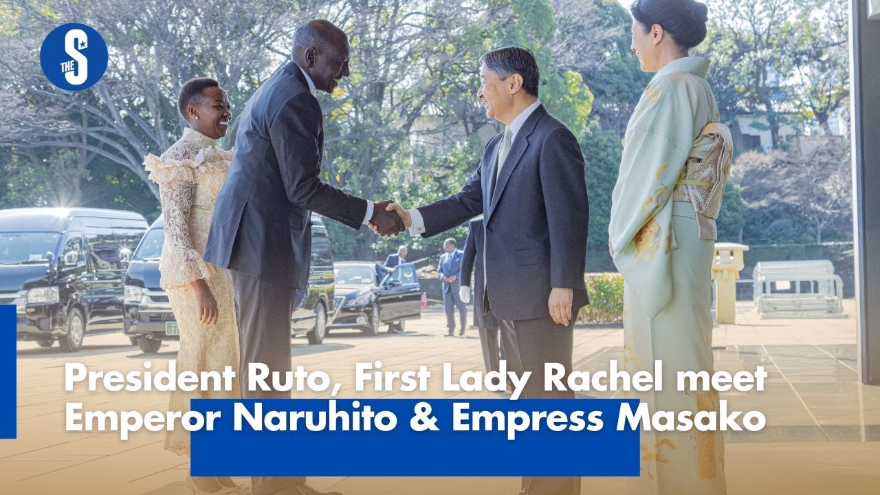 President Ruto, First Lady Rachel meet Emperor Naruhito & Empress ...
