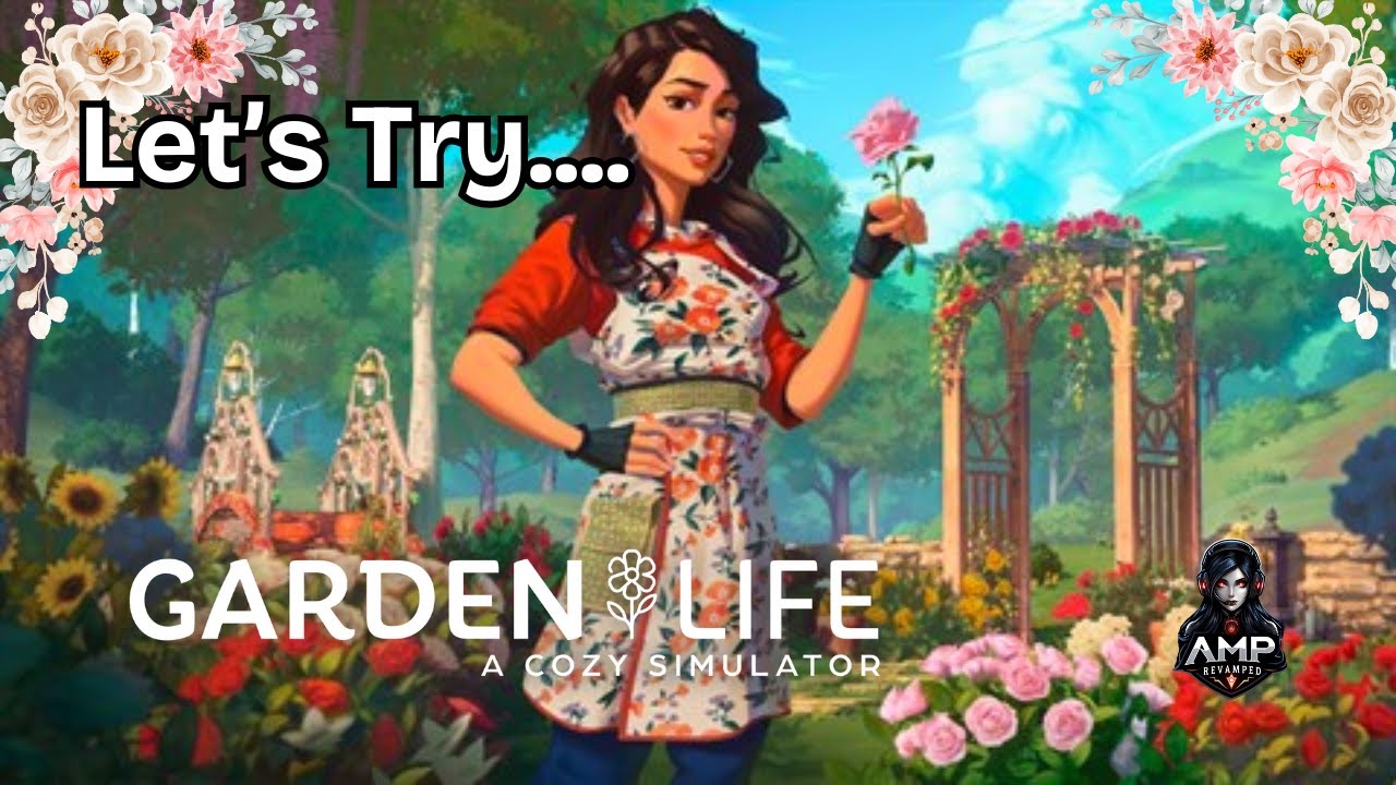 Let's try....Garden Life A Cozy Simulator!! - YouTube