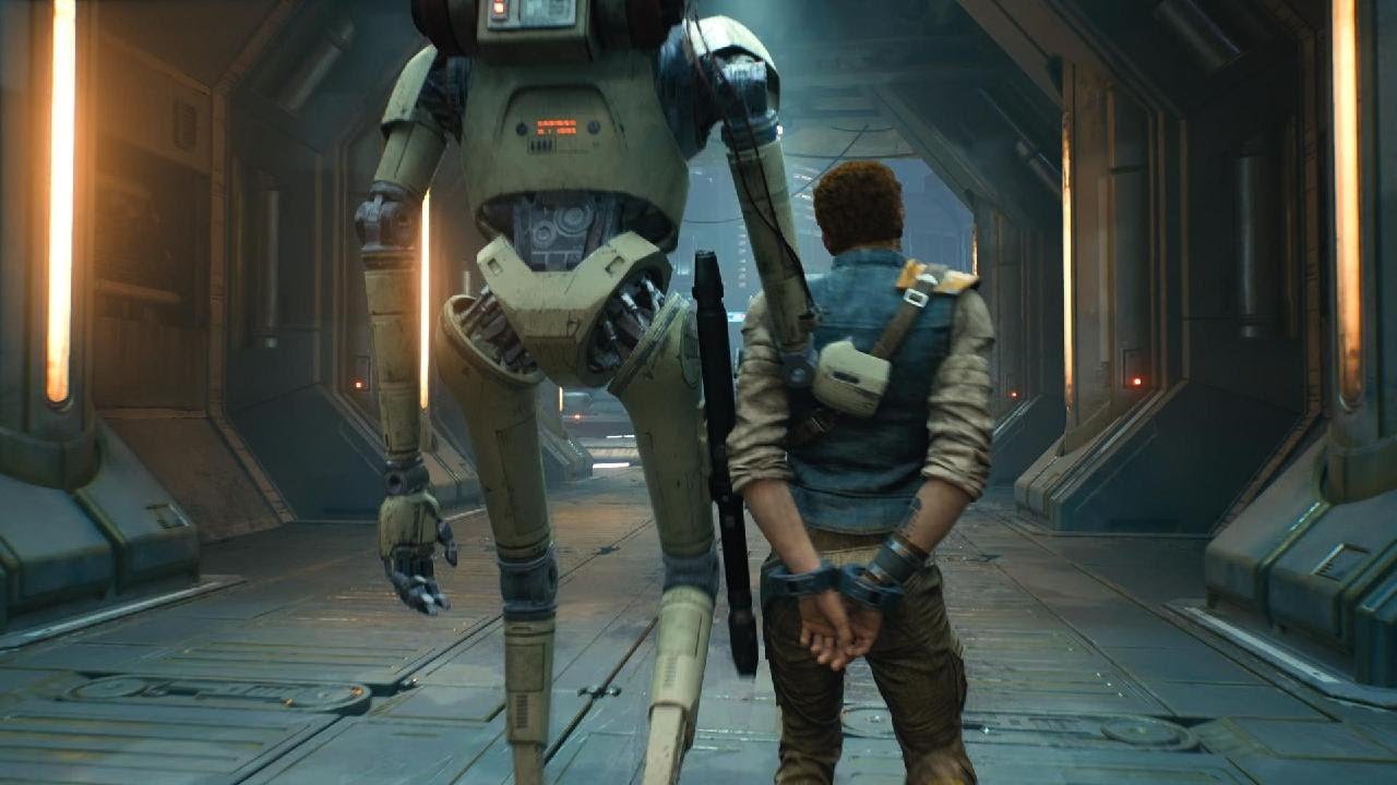 STAR WARS Jedi: Survivor Droids Abuse Their Power - YouTube