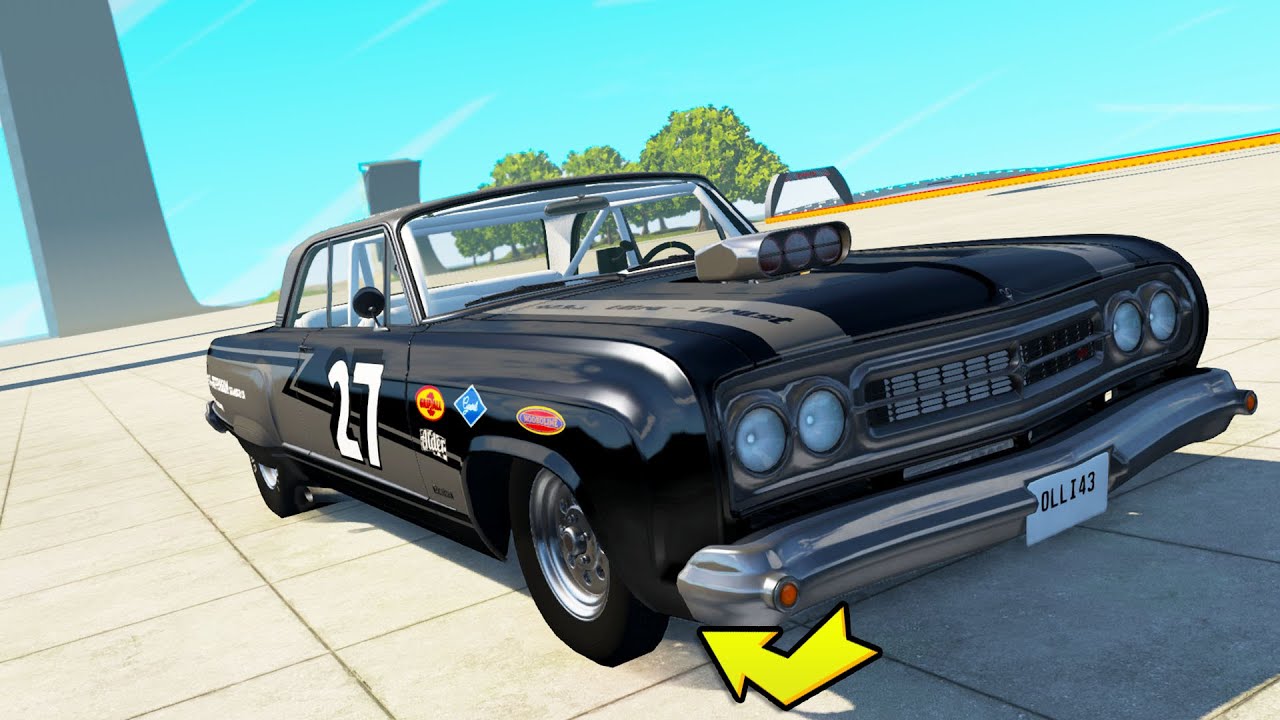 I attempted to drive a 300+ MPH Car.. (BeamNG Drive) - YouTube