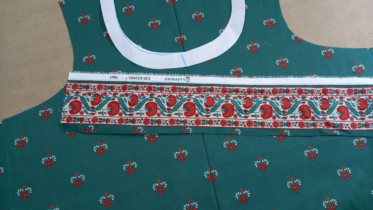 Summer neck design cutting and stitching|neck design simple and stylish ...