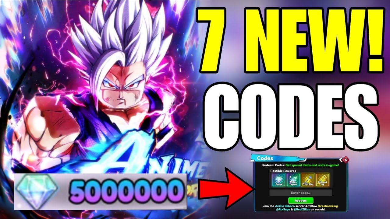 *NEW* ALL WORKING CODES FOR ANIME REBORN IN 2024! ROBLOX ANIME REBORN ...