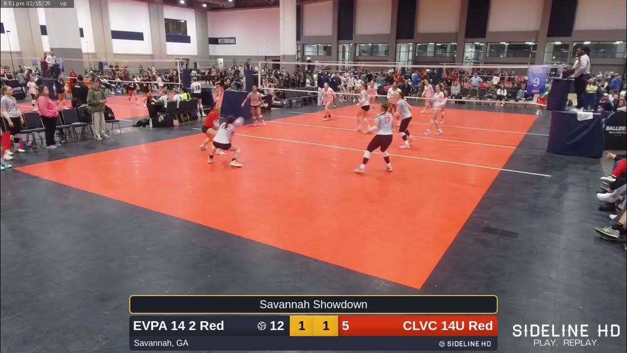 CLVC 14U Red vs. EVPA 14 2 Red (2025.02.15) - YouTube