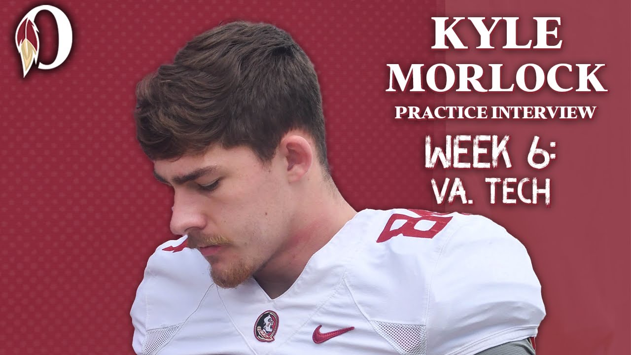 FSU Football | TE Kyle Morlock on third downs, how tight ends have been ...
