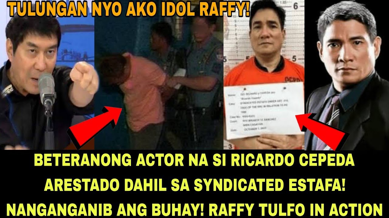 Actor Ricardo Cepeda ARESTADO dhl sa Estafa,NANGANGANIB ang Buhay ...